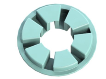 M870H5 - Magnaloy Model M800 Coupling Insert - Blue Material (Hytrel ...